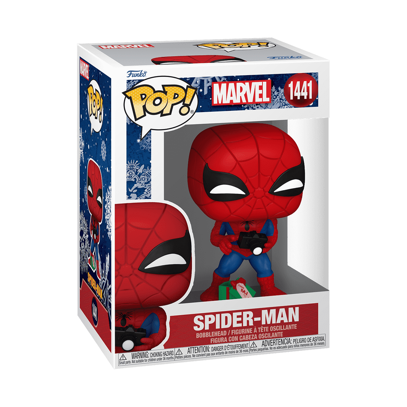 POP! Marvel: Spider-Man (with open Gift) - Marvel Holiday | FP82877