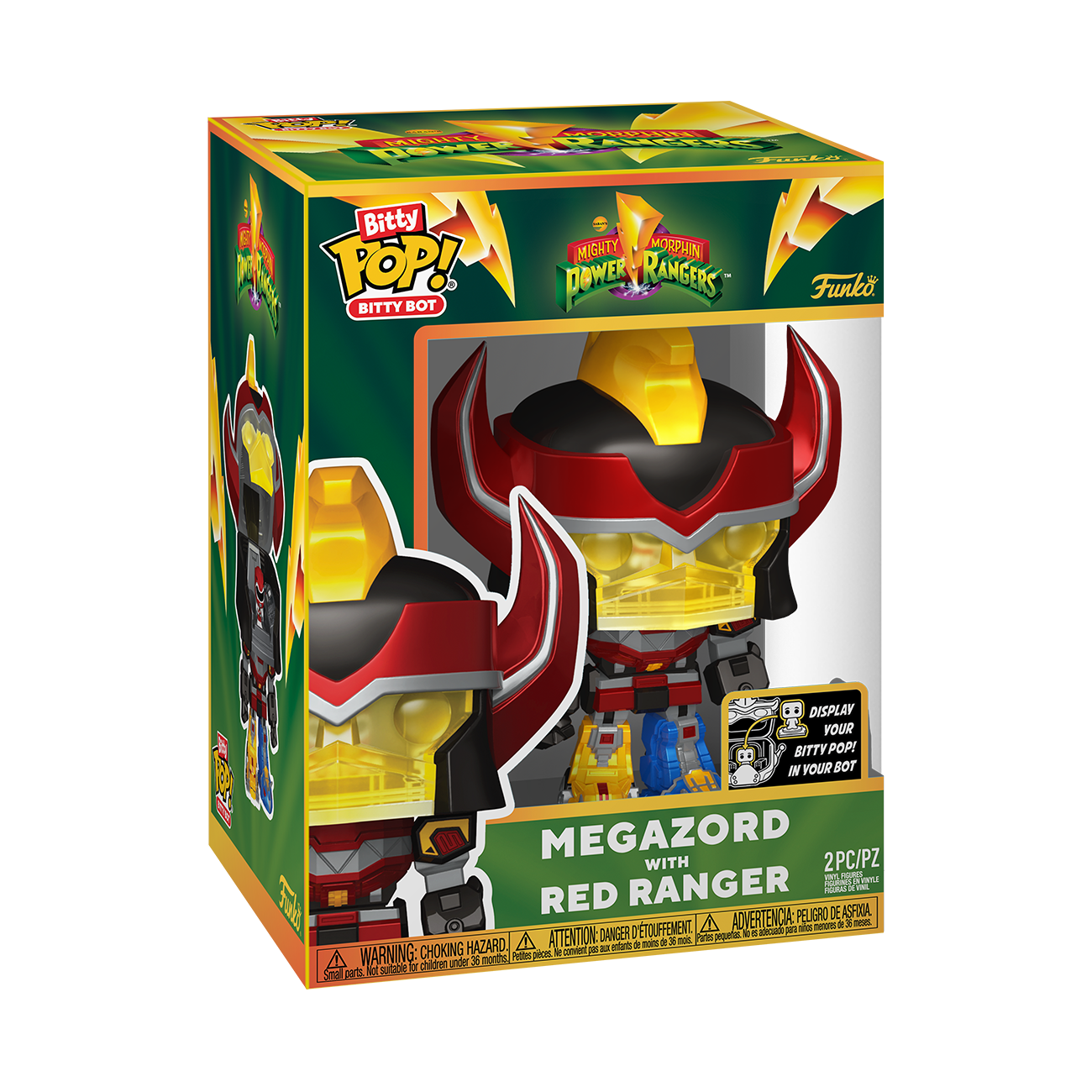 Bitty Bots: Megazord with Red Ranger - Power Rangers | FP83644